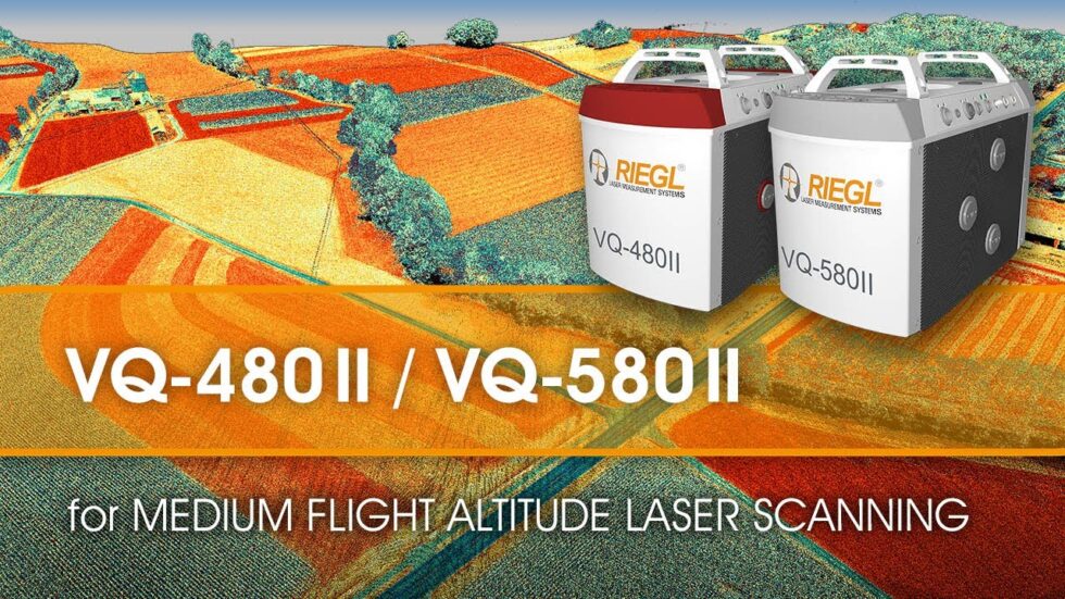 Innovations de la gamme de scanners laser aéroportés RIEGL - POSITICS